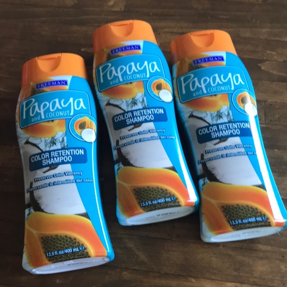 Freeman | Hair | 3 Freeman Papaya And Coconut Color Retention Shampoo ...